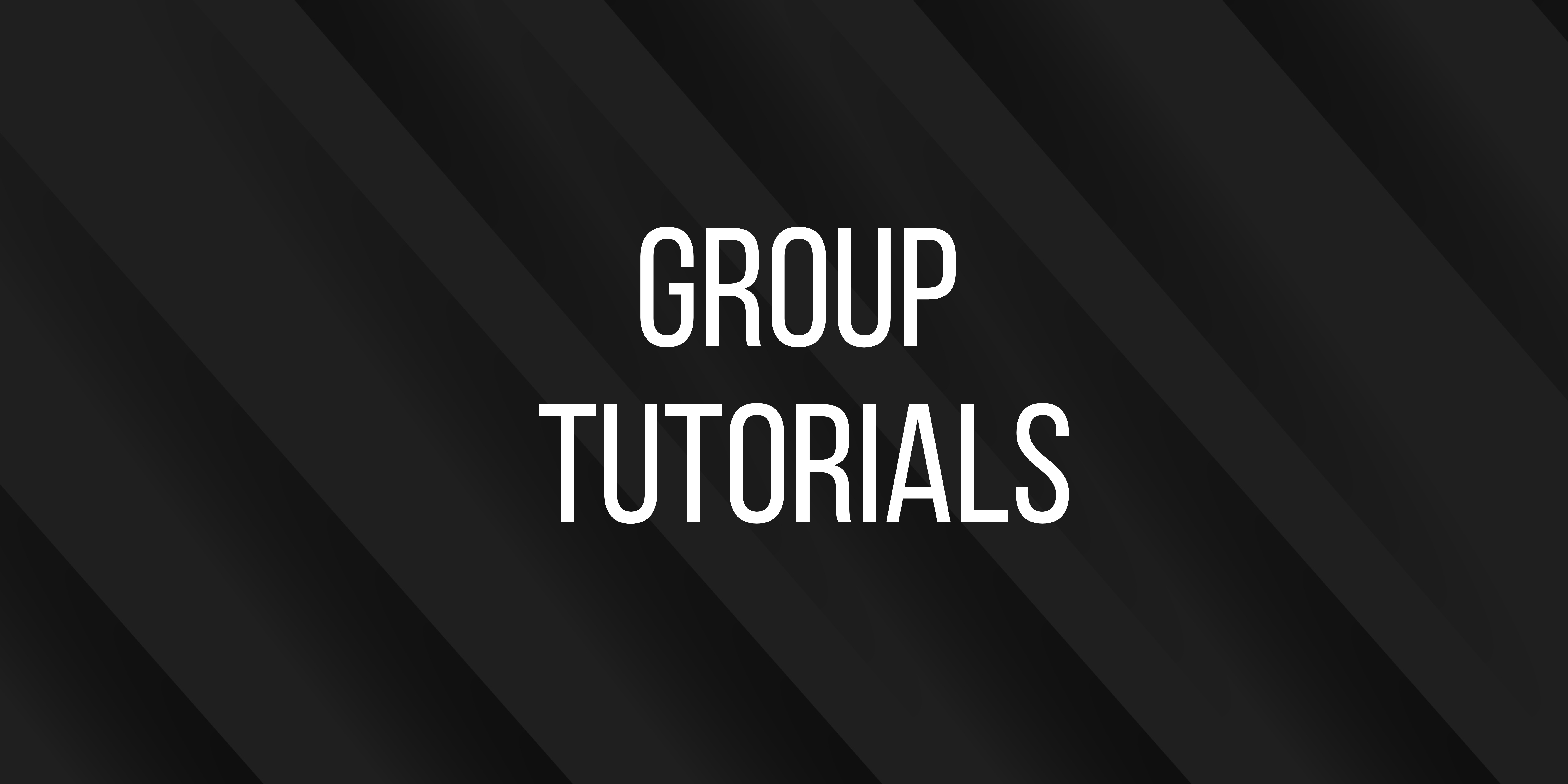 Group Tutorials - Trust Your Talent Academy